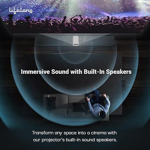 LCD Android Portable Mini Smart Projector, Native 720p - Mega Corporation